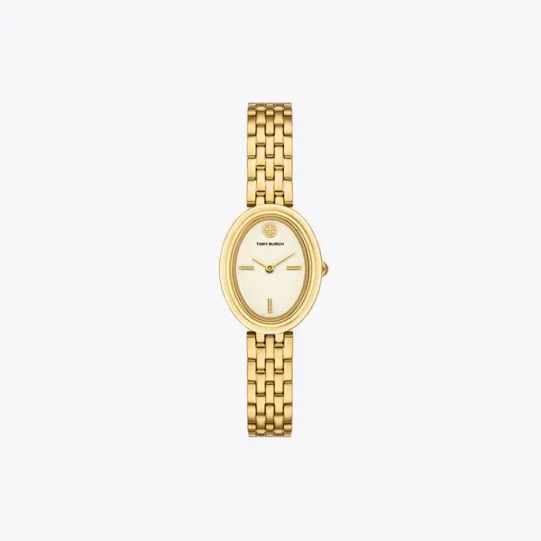 Tory Burch Oval Watch - Gold