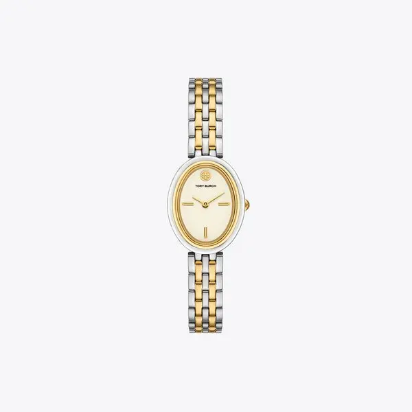 Tory Burch Oval Watch - Two-tone