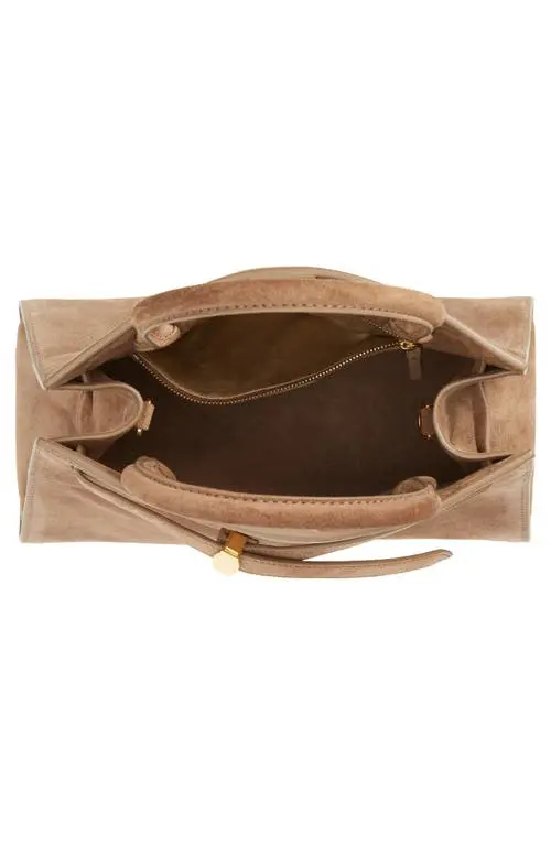 Veronica Beard Suede Tote Bag - Bark