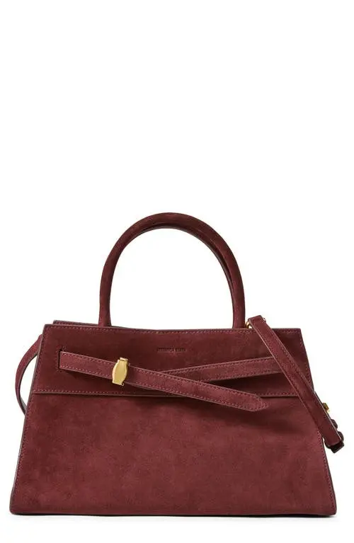 Veronica Beard Suede Tote Bag - Raisin