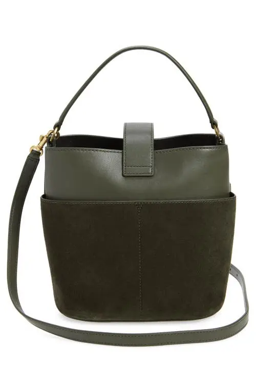Veronica Beard Leather Bucket Bag