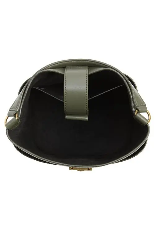 Veronica Beard Leather Bucket Bag