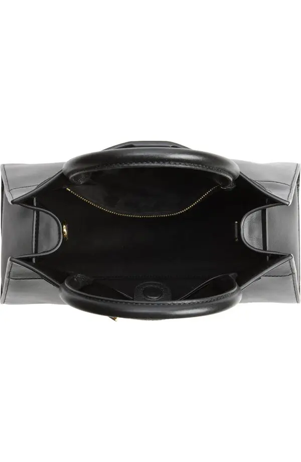 Veronica Beard Dash Leather Tote - Black