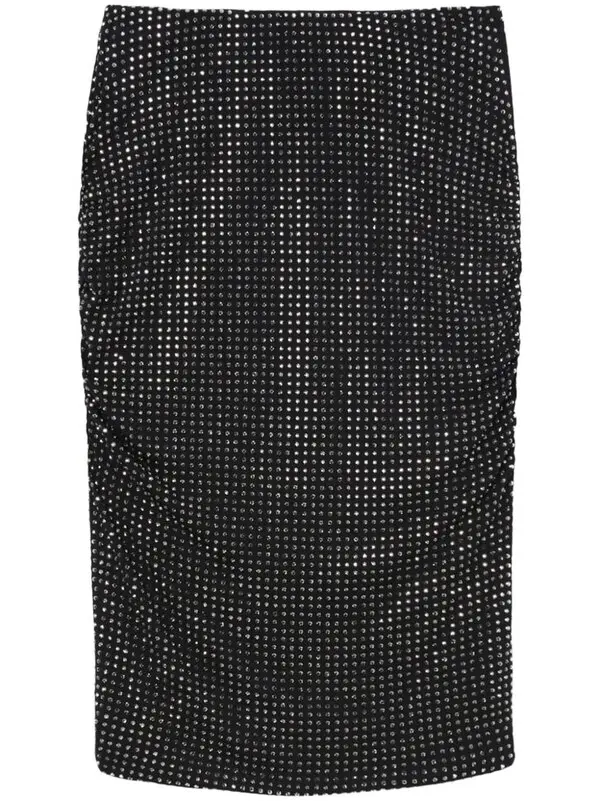 Pinko Rhinestone-embellished Skirt