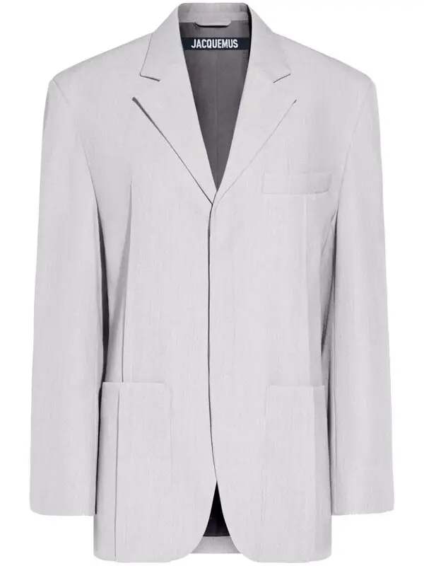Jacquemus La Veste H'homme Blazer - Grey