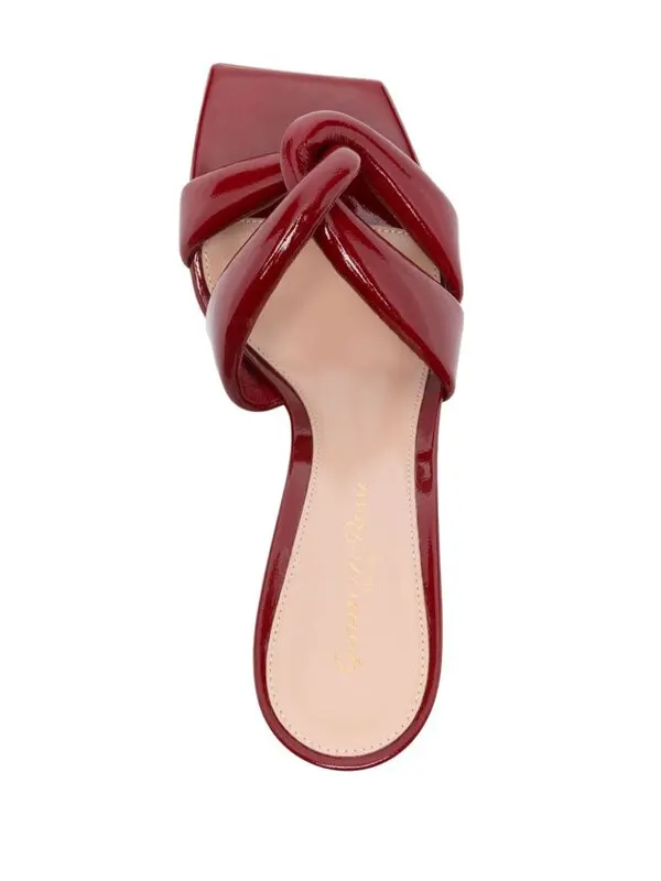 GIANVITO ROSSI 85mm Amour Sandals - Red