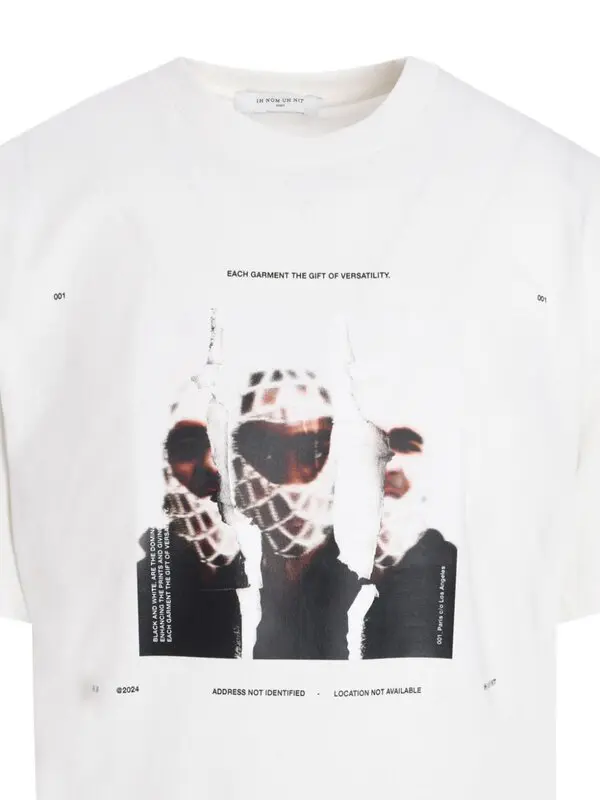 IH NOM UH NIT Graphic-print Cotton T-shirt