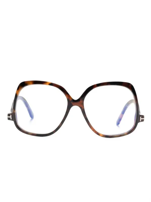 TOM FORD Oversized Eyeglasses - Brown