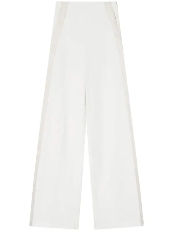 Pinko Side-band Wide-leg Trousers