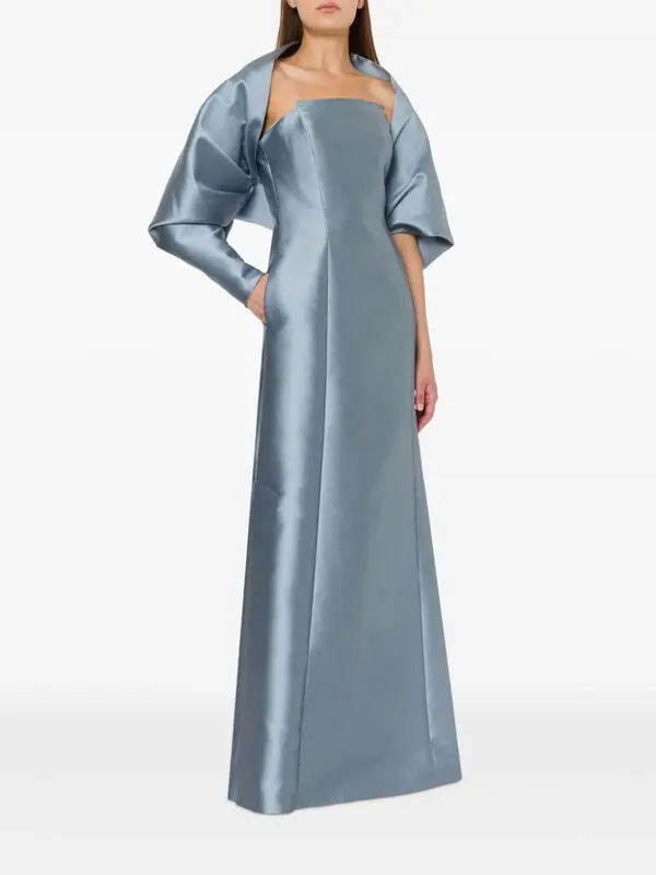 alberta ferretti silk dress in light blue Miffy Little Flower Dress main image 1