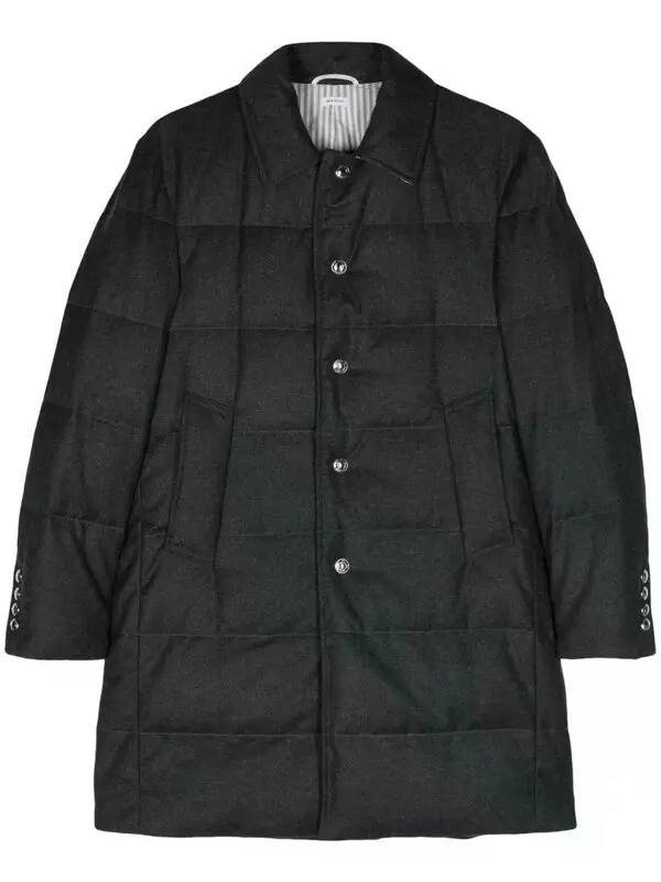 Thom Browne Single-breasted Down Coat