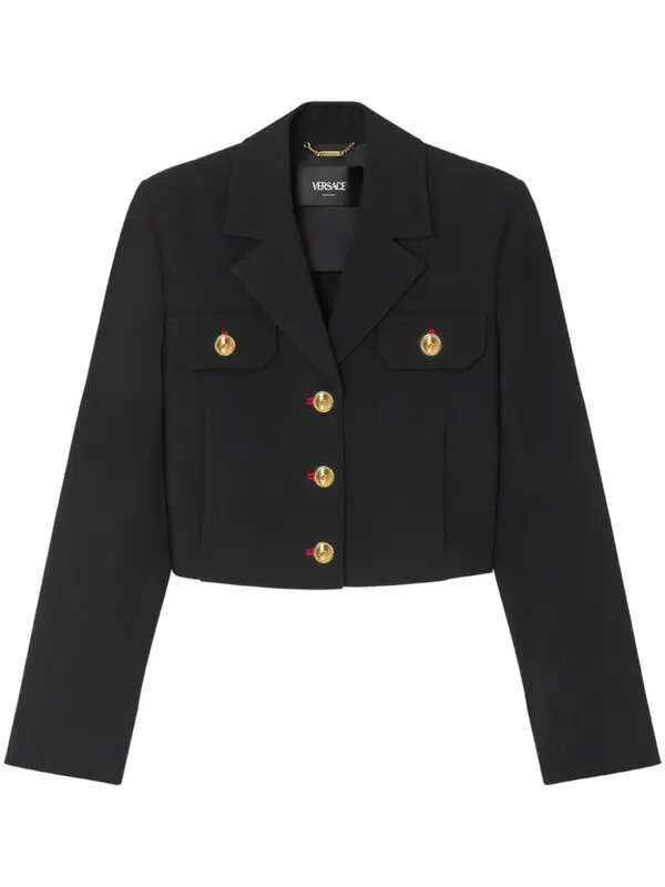 Versace Uniform Cropped Jacket