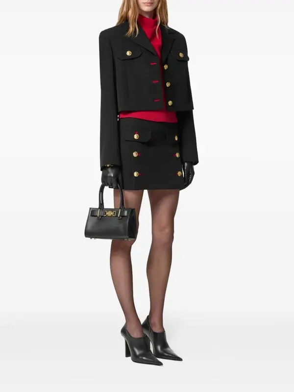 Versace Uniform Cropped Jacket