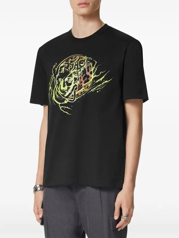 Versace Medusa Punk T-shirt - Black