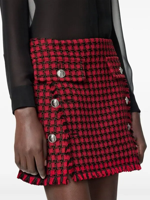Versace Tweed Pencil Skirt