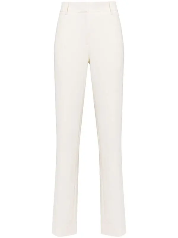 TOTEME Low-waist Slim Trousers - Neutrals