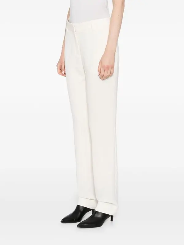 TOTEME Low-waist Slim Trousers - Neutrals