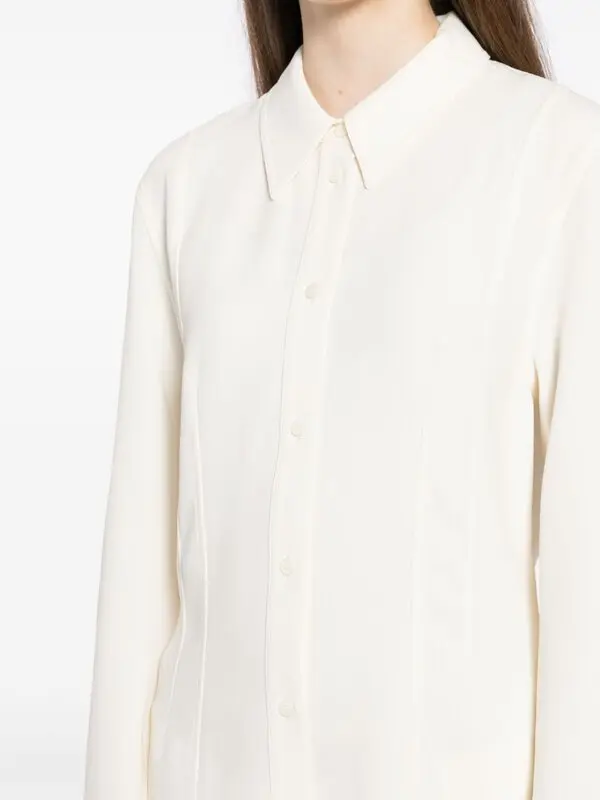 TOTEME Classic Collar Shirt - Neutrals