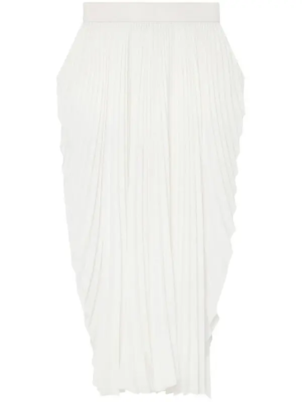 Stella McCartney Pleated Maxi Skirt - Neutrals