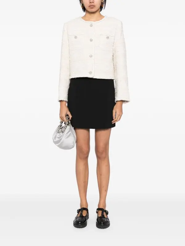 B+AB Tweed Long Sleeve Top