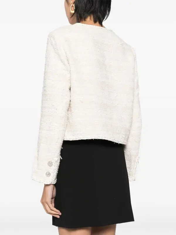 B+AB Tweed Long Sleeve Top