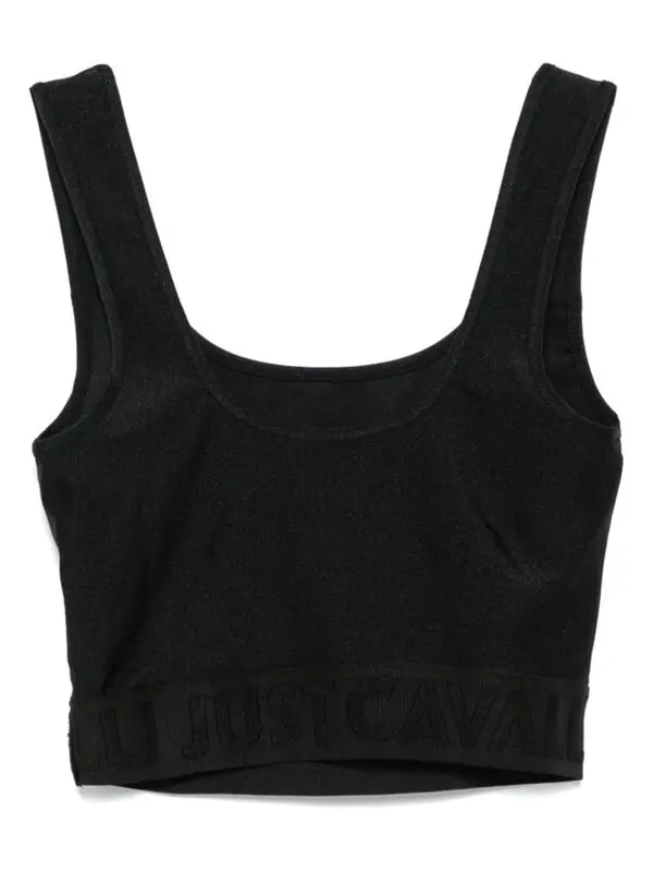 Just Cavalli Cropped Tank Top