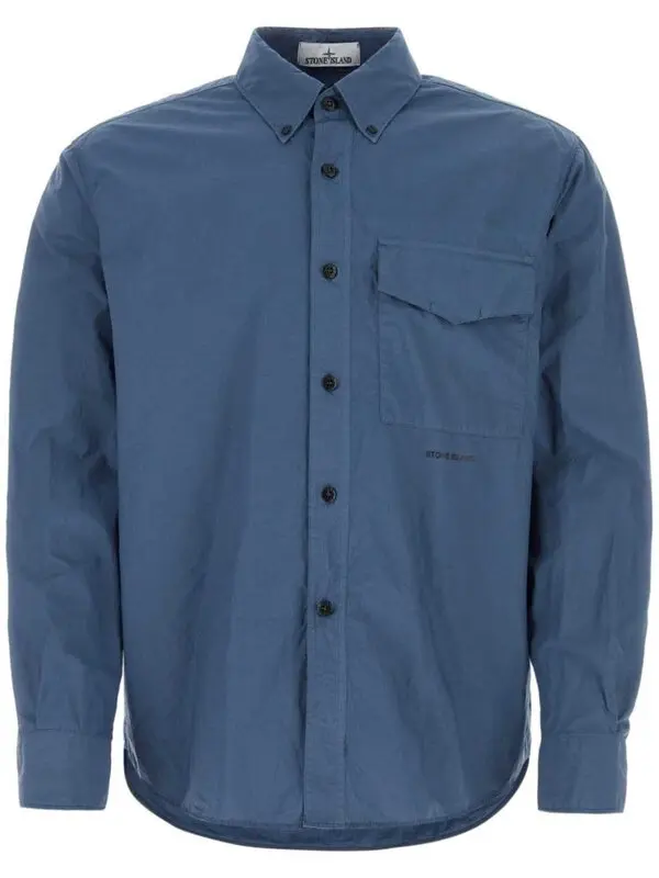 Stone Island Air Force Poplin Shirt