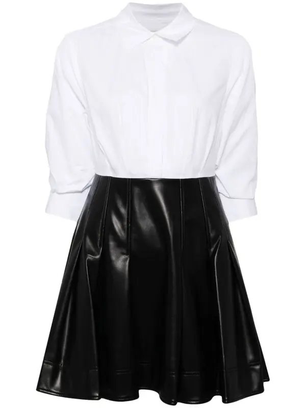 Simkhai Padma Poplin Mini Dress