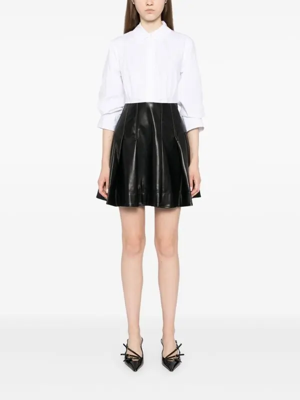 Simkhai Padma Poplin Mini Dress