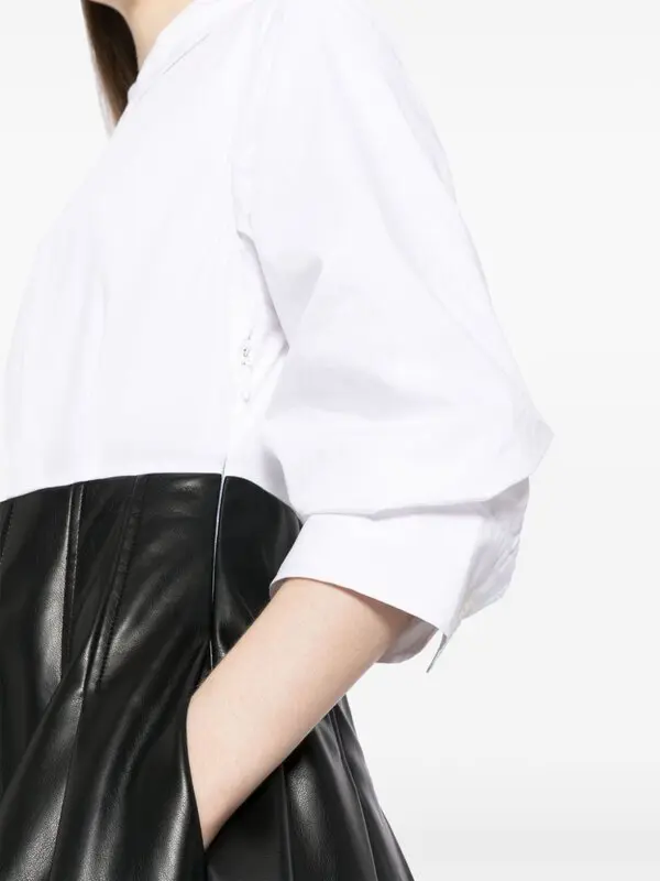 Simkhai Padma Poplin Mini Dress
