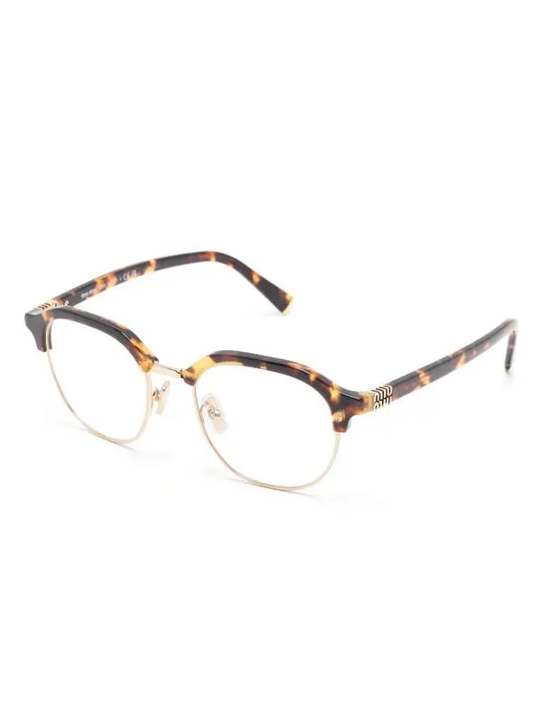 Miu Miu Clubmaster-frame Eyeglasses
