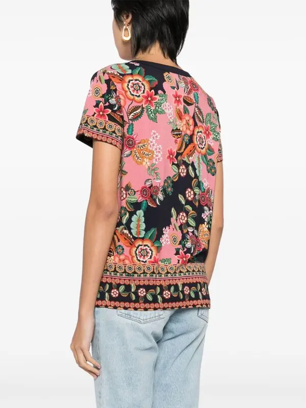 Johnny Was Janie Printed T-shirt