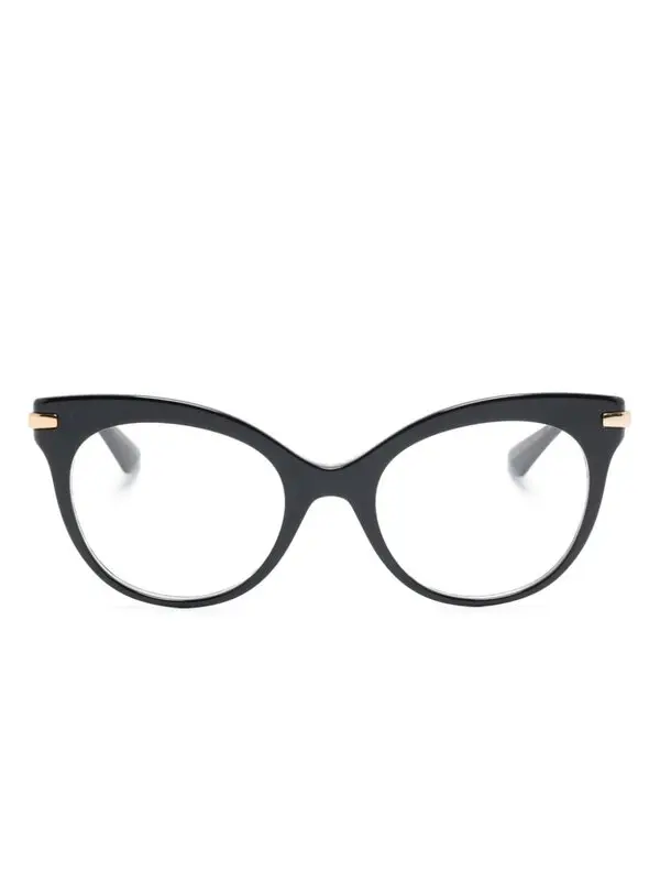 Dolce & Gabbana Cat-eye Frame Glasses - Black