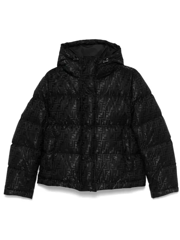 Fendi Ff-pattern Puffer Jacket