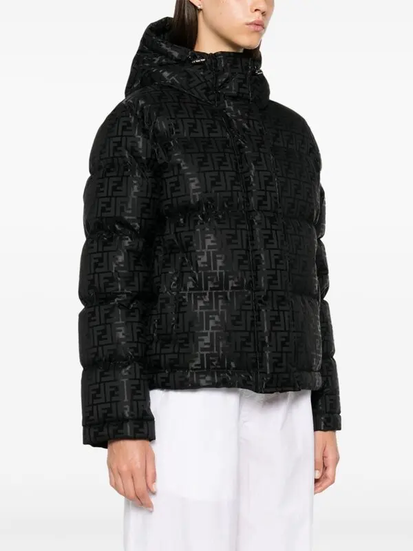 Fendi Ff-pattern Puffer Jacket