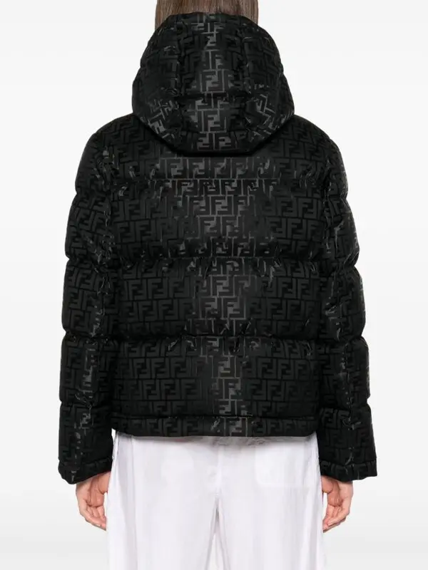 Fendi Ff-pattern Puffer Jacket
