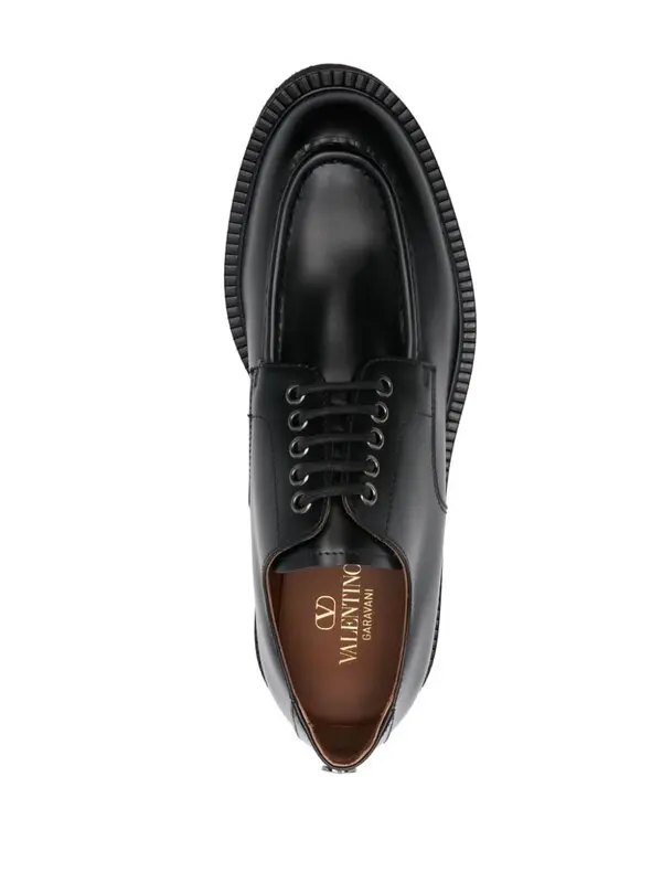 Valentino Garavani Leather Lace-up Derby Shoes