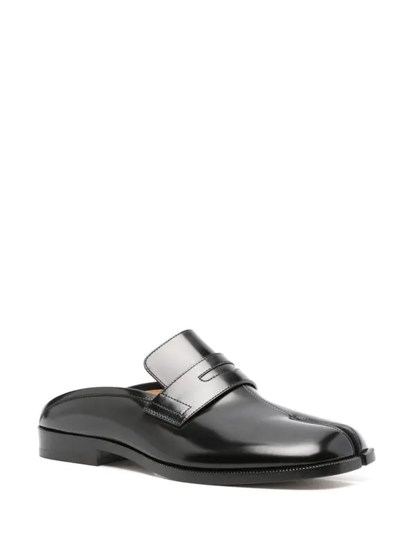 MAISON MARGIELA Split-toe Leather Slippers