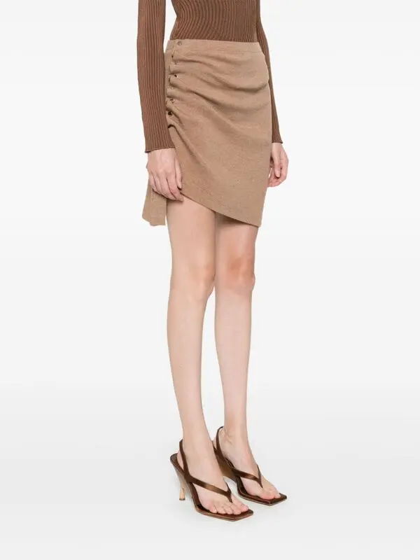 Rabanne Gathered Mini Skirt