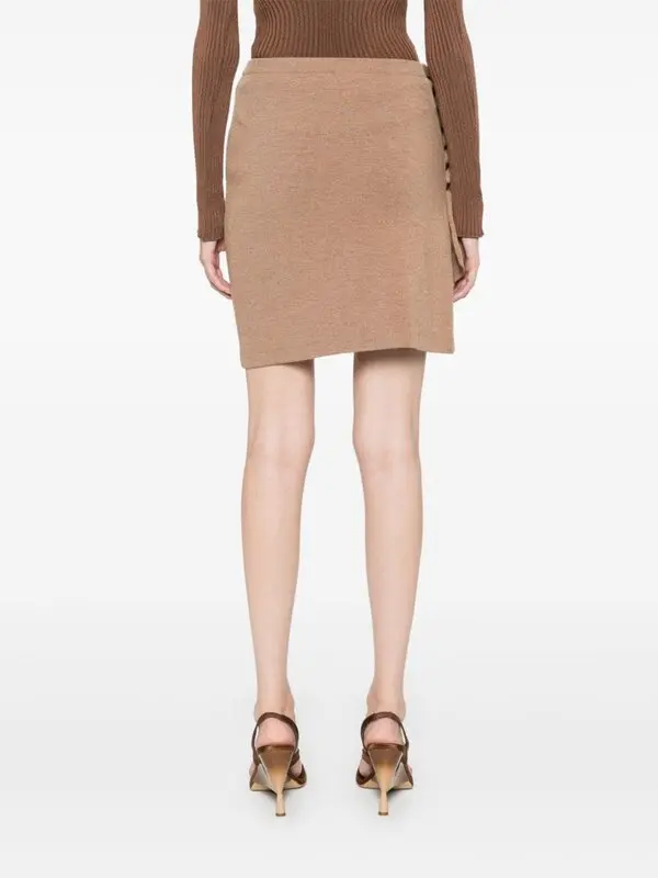 Rabanne Gathered Mini Skirt