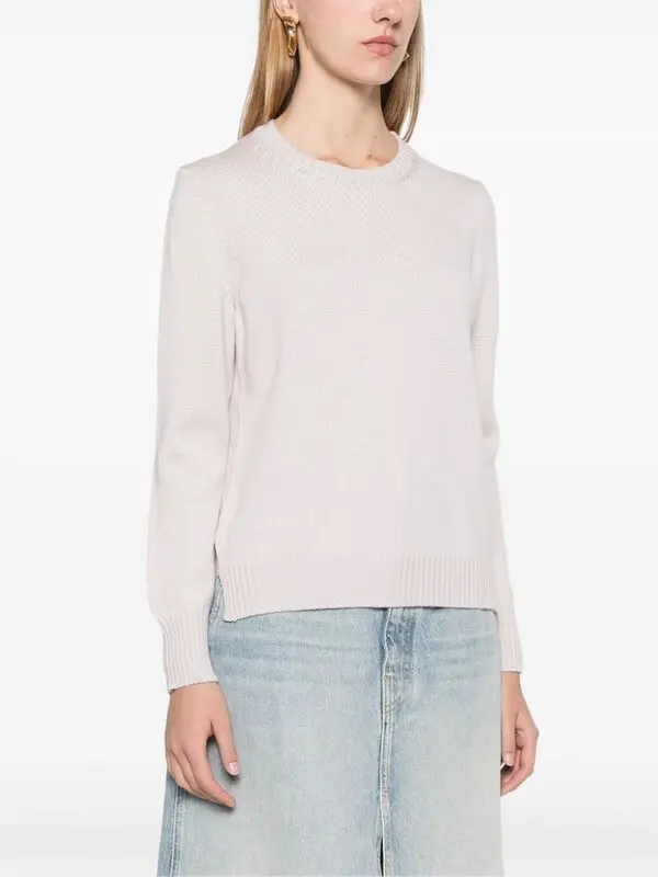 BLANCA VITA Ribbed-knit Sweater - Pink