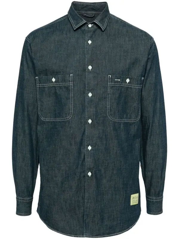 Aspesi Chambray Denim Shirt