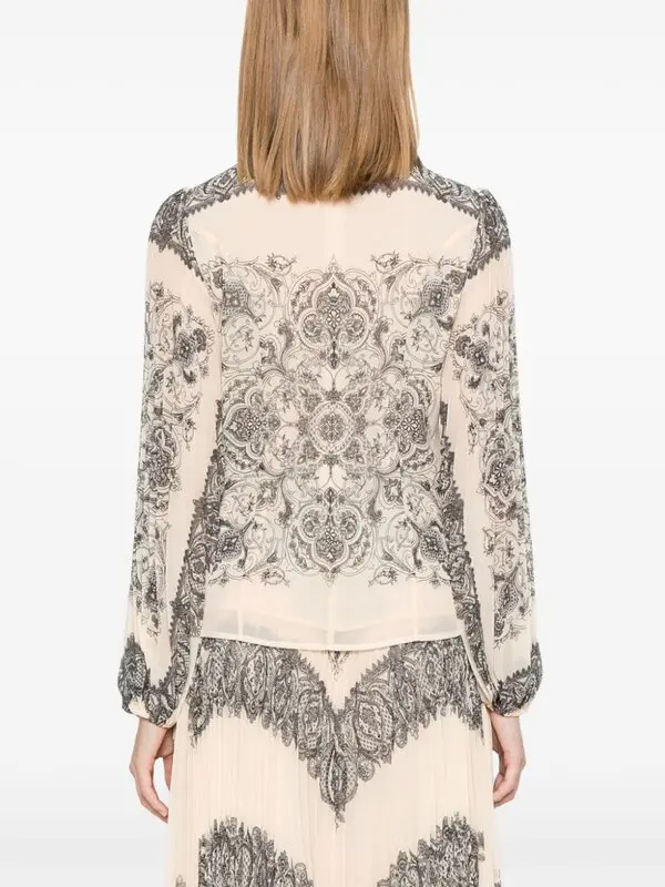 Zimmermann Sunray Pleated Blouse