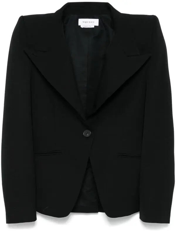 Alexander McQueen Twisted Spliced Jacket