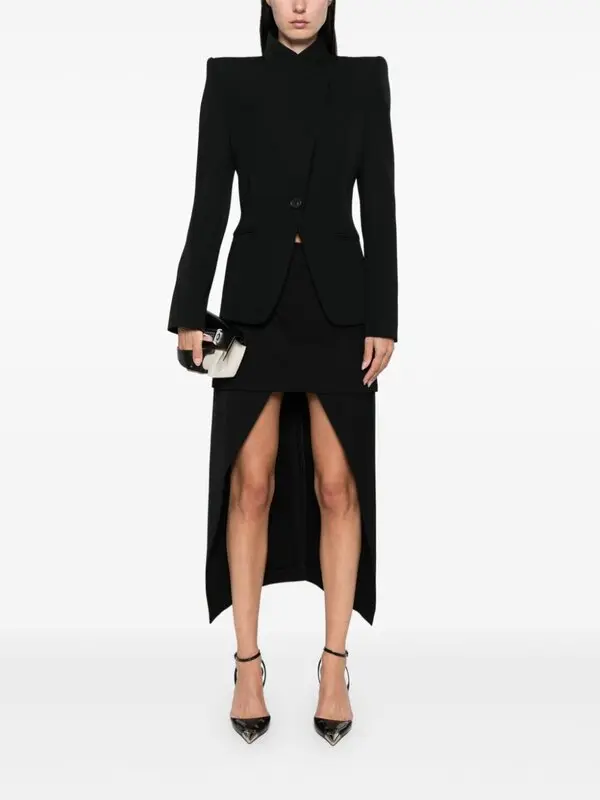 Alexander McQueen Twisted Spliced Jacket