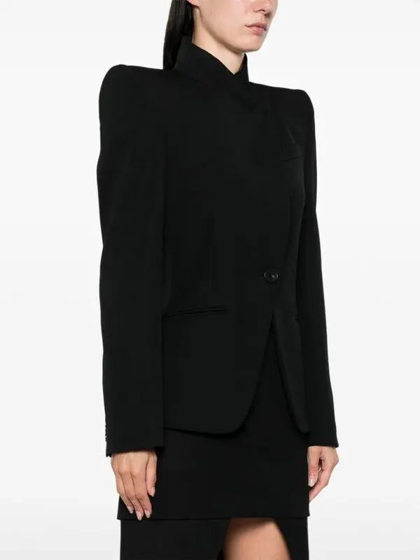 Alexander McQueen Twisted Spliced Jacket