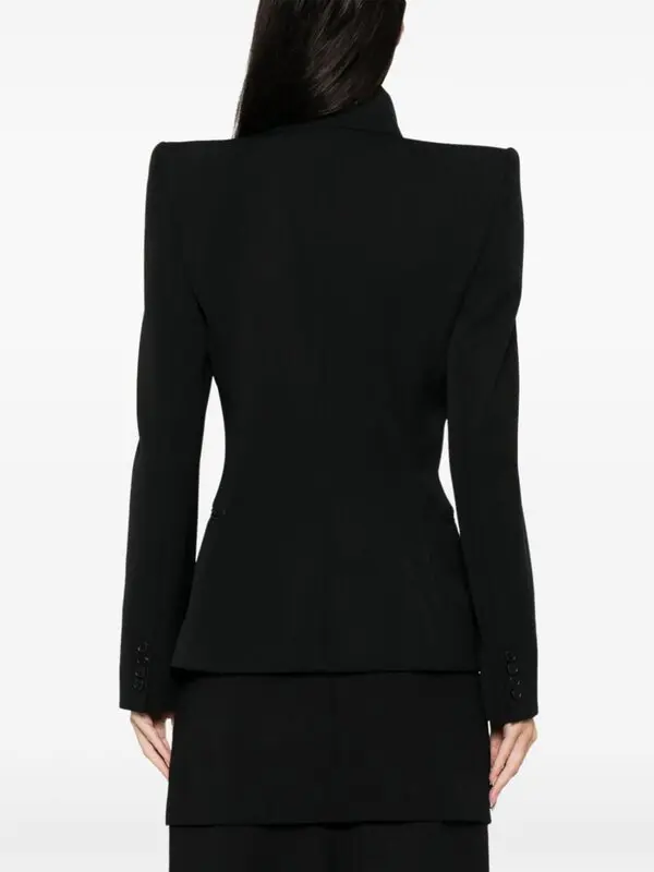 Alexander McQueen Twisted Spliced Jacket