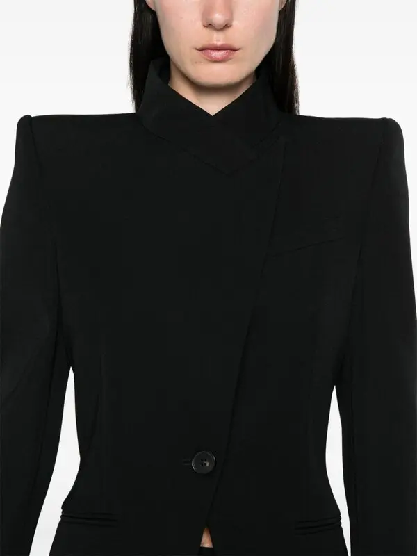 Alexander McQueen Twisted Spliced Jacket