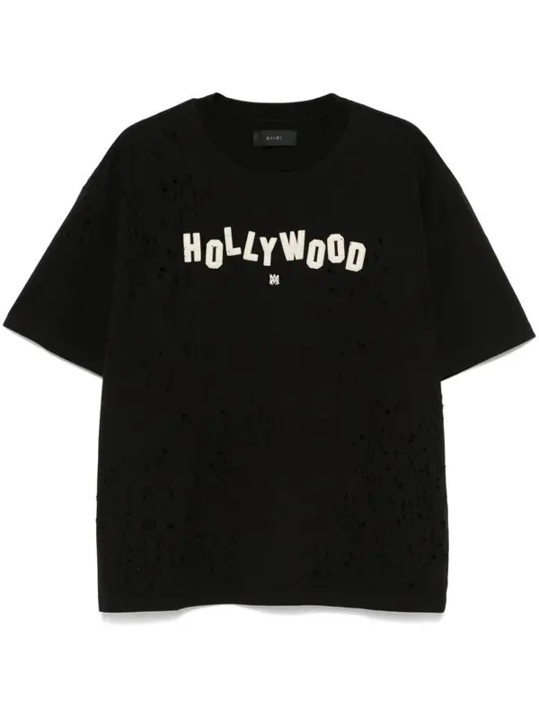 Amiri Hollywood T-shirt - Black