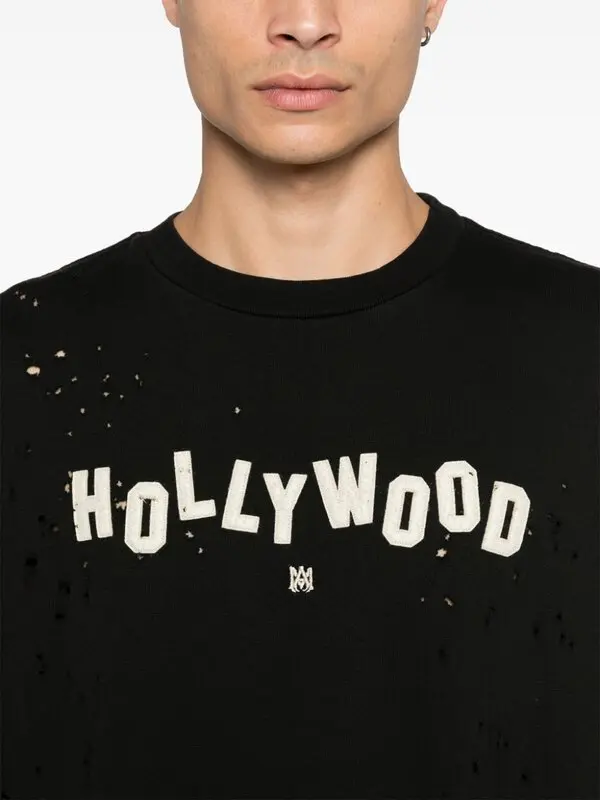 Amiri Hollywood T-shirt - Black